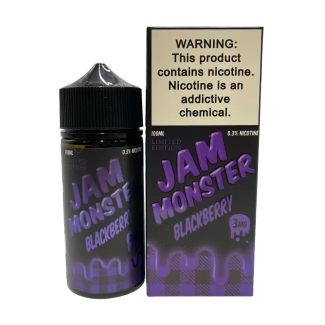 Jam Monster E-liquid 100ml - 3mg | 101Distributorsga