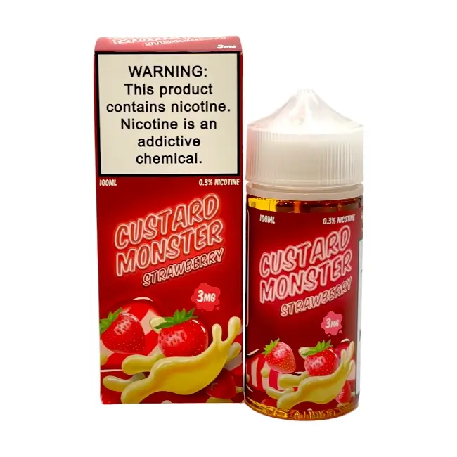 Custard Monster E-Liquid 100ml - 3mg | 101Distributorsga