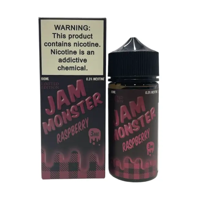 Jam Monster E-liquid 100ml - 3mg | 101Distributorsga