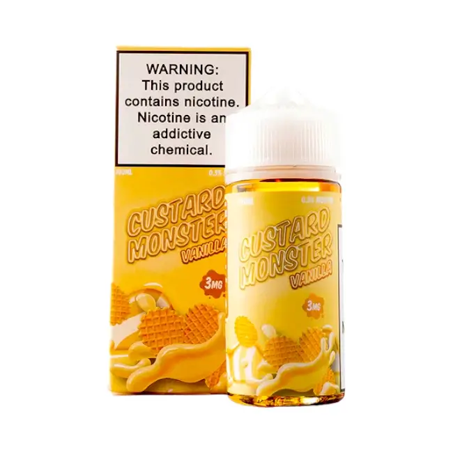 Custard Monster E-Liquid 100ml - 3mg | 101Distributorsga