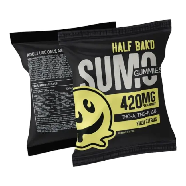 Half Baked Sumo Gummy - Delta - 420mg | 101Distributorsga