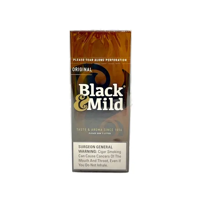 BLACK & MILD - TOBACCO - LARGE CIGAR - 1CT/PK - 25PK/BX - PLASTIC TIP ...