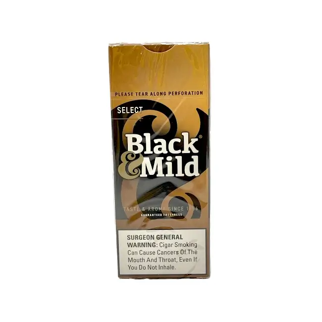 BLACK & MILD - TOBACCO - LARGE CIGAR - 1CT/PK - 25PK/BX - PLASTIC TIP ...