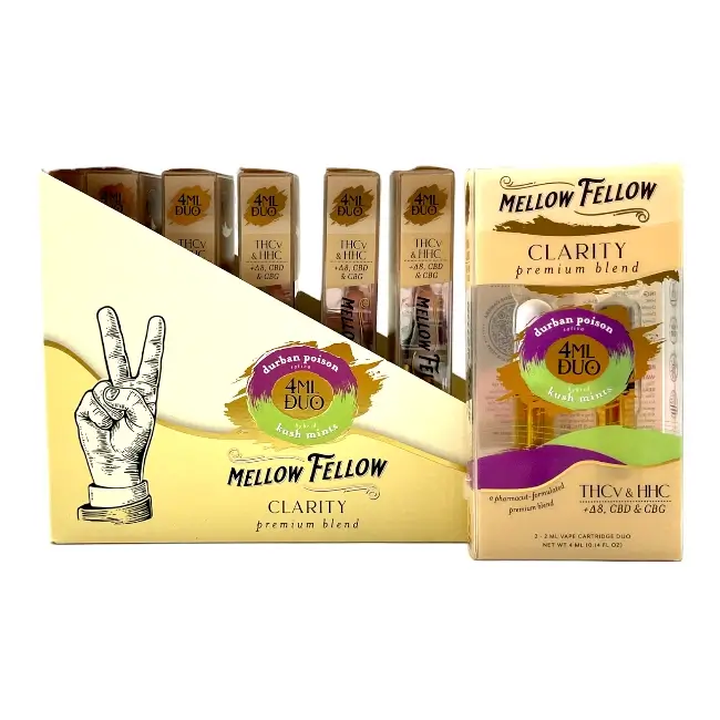 Mellow Fellow Disposable - Delta - 4ml Duo | 101Distributorsga