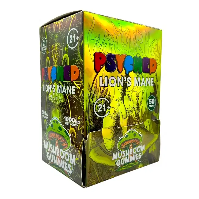 Psyched Mushroom - Delta Gummy - 500mg | 101Distributorsga