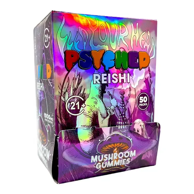 Psyched Mushroom - Delta Gummy - 500mg | 101Distributorsga
