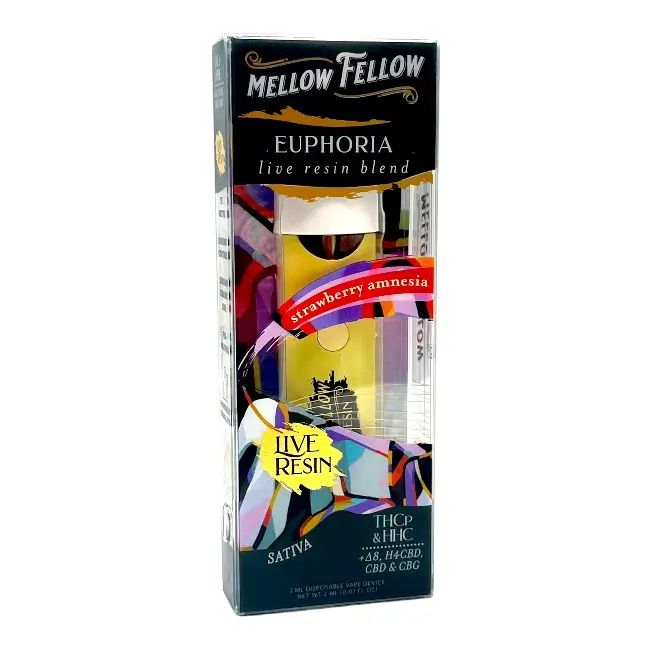 Mellow Fellow Disposable - Euphoria - Live Resin Blend | 101Distributorsga
