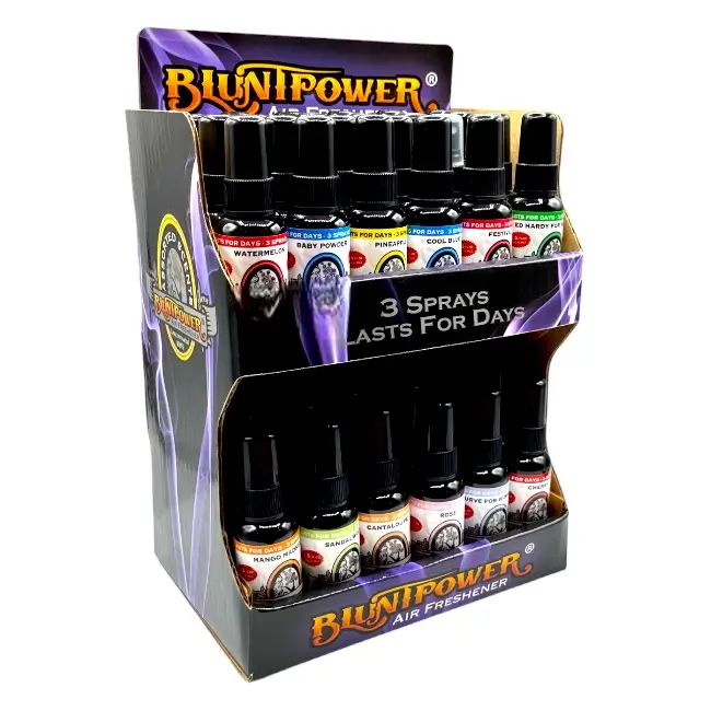 Blunt Power Air Freshener - 48 Display | 101Distributorsga