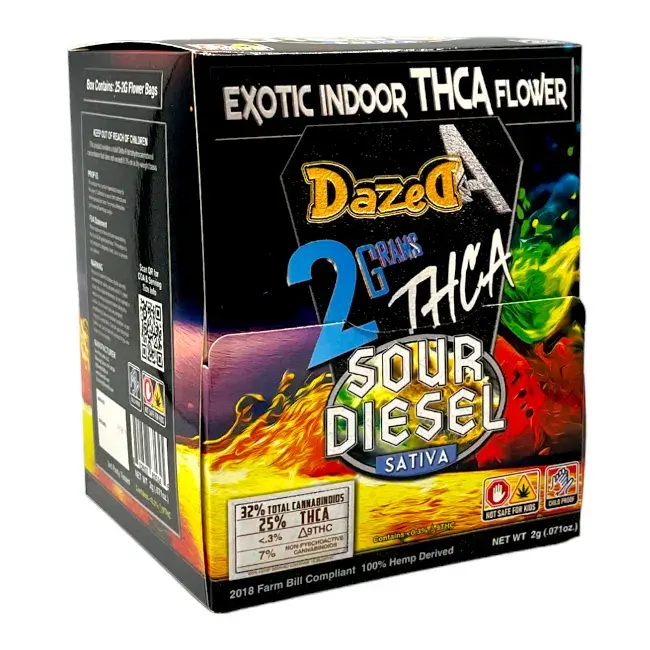 Dazed THCA Flower 2gm - Premium Indoor Flower