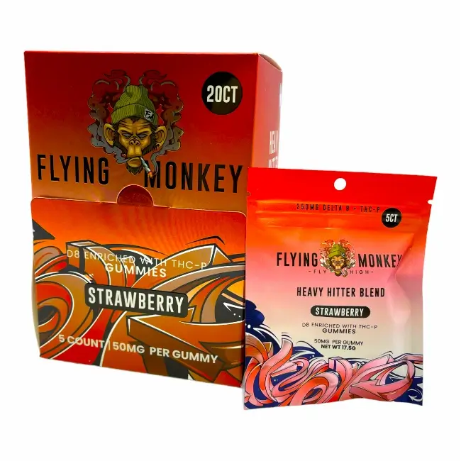 Flying Monkey Heavy Hitter Delta 8 Gummies