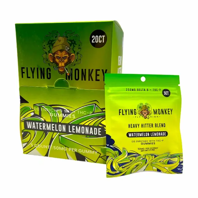 Flying Monkey Heavy Hitter Delta 8 Gummies