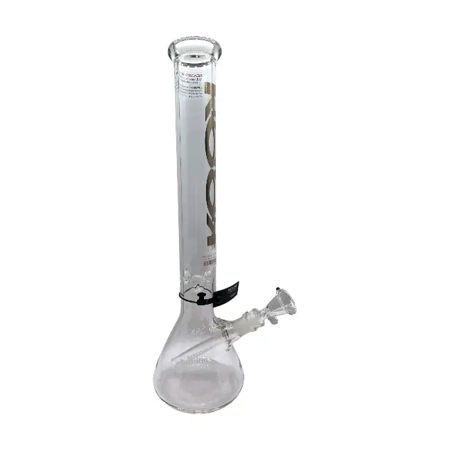 ROOR TECH - GLASS PIPE - WATERPIPE - 18" 50X5 - DECAL BEAKER