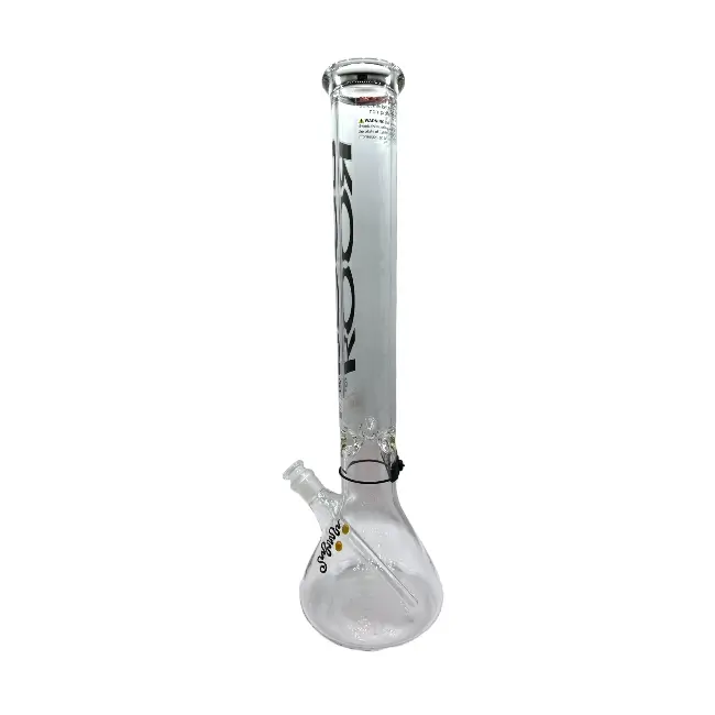 ROOR TECH - GLASS PIPE - WATERPIPE - 18" 50X5 - DECAL BEAKER