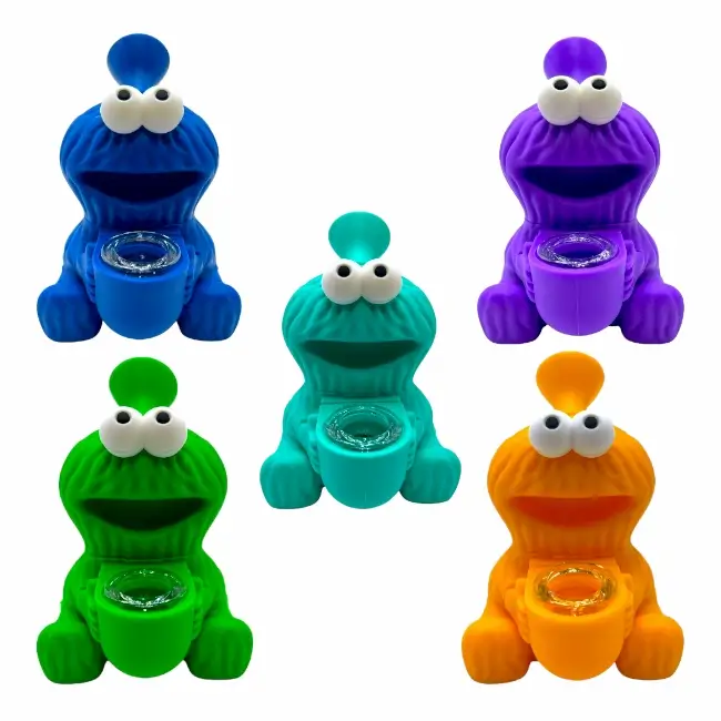 NBC Silicone WaterPipe 3.5" - Muppet