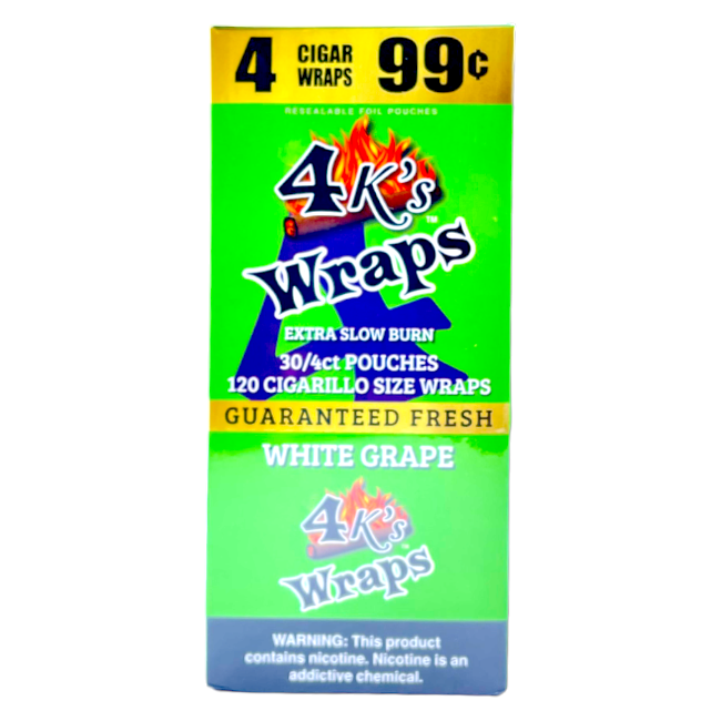 Good Times 4k's Wraps Tobacco | 101Distributorsga