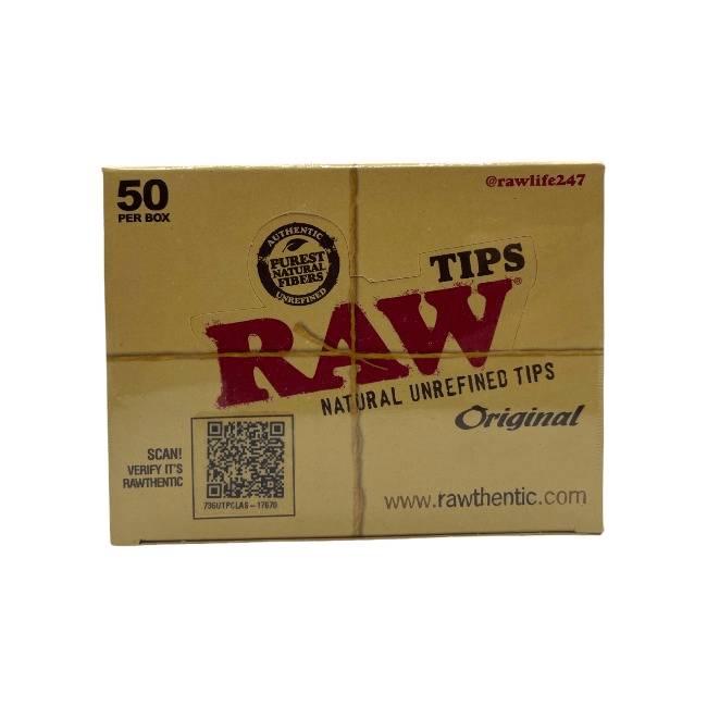 Filter Tips - Raw - Unrefined Original | 101Distributorsga