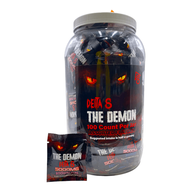 The Demon Gummies - Delta 8 - 5000mg | 101Distributorsga