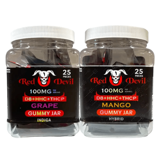 Red Devil Gummies Knockout Blend 100mg