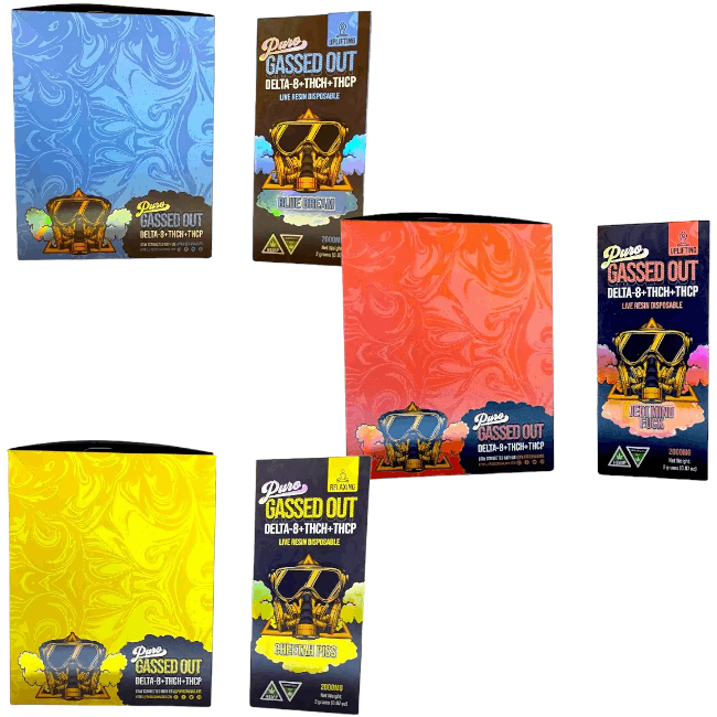 Puro Gassed Out Disposable Live Resin Delta 8 2gm