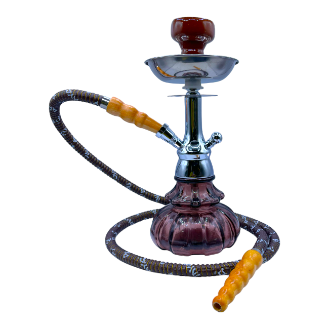 Mya Hookah Chrome Set - Wire Basket | 101Distributorsga