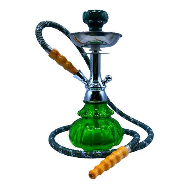 Mya Hookah Chrome Set - Wire Basket | 101Distributorsga