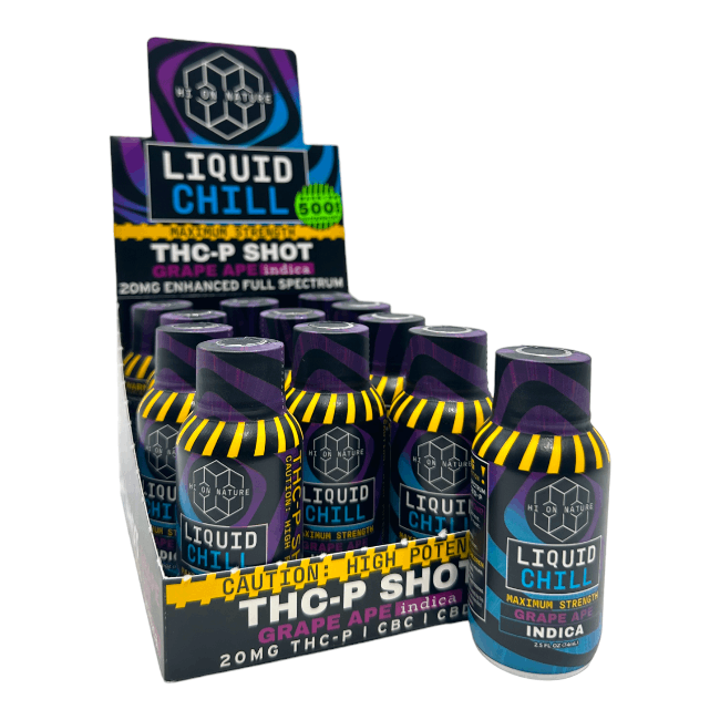 HI ON NATURE - LIQUID CHILL - DELTA - SHOT - THCP+CBC+CBDP - 20MG/CT ...