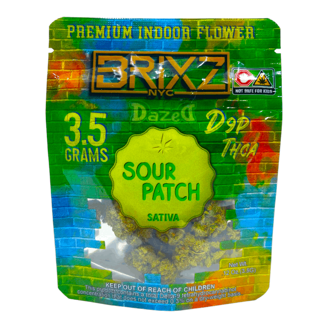 Dazed Brixz - Delta Flower THCA+D9P | 101Distributorsga