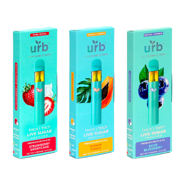 URB Disposable THC-A - Live Sugar | 101Distributorsga