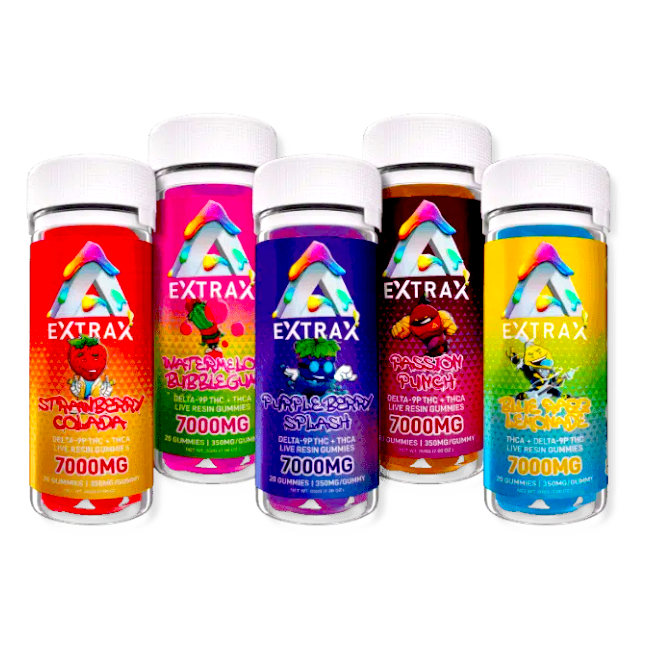 Delta Extrax Gummies - Live Resin - THCA | 101Distributorsga