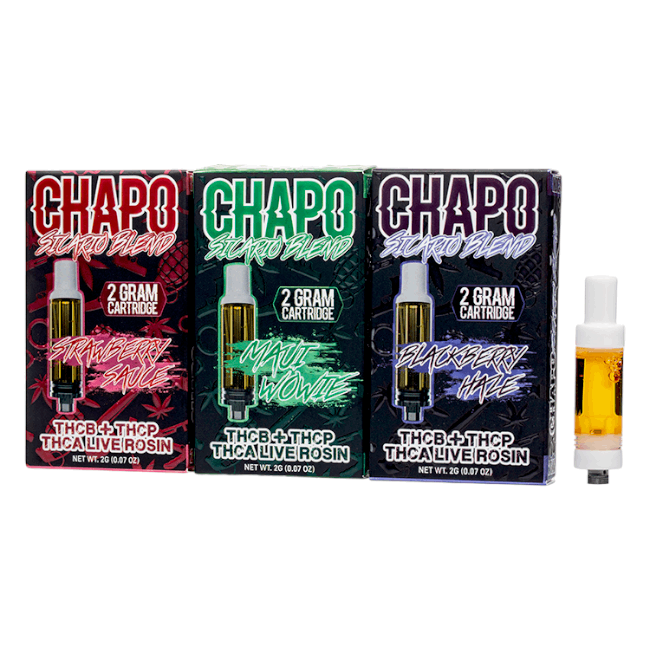 Chapo Delta Cartridge - Sicario Blend - Disposable | 101Distributorsga