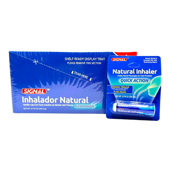 SIGNAL - MEDICINE - NATURAL INHALER - QUICK ACTION - 500MG/CT - 24CT/BX ...