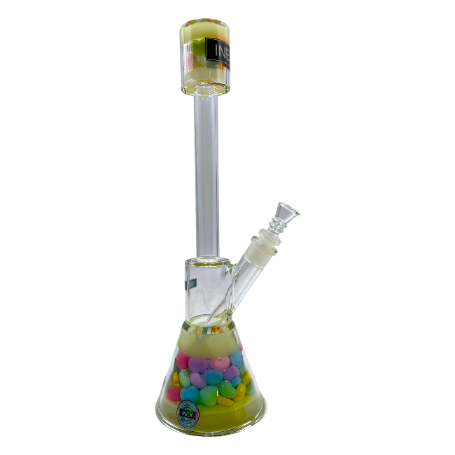 Inex Glass Waterpipe 15" Center Piece Beaker | 101Distributorsga