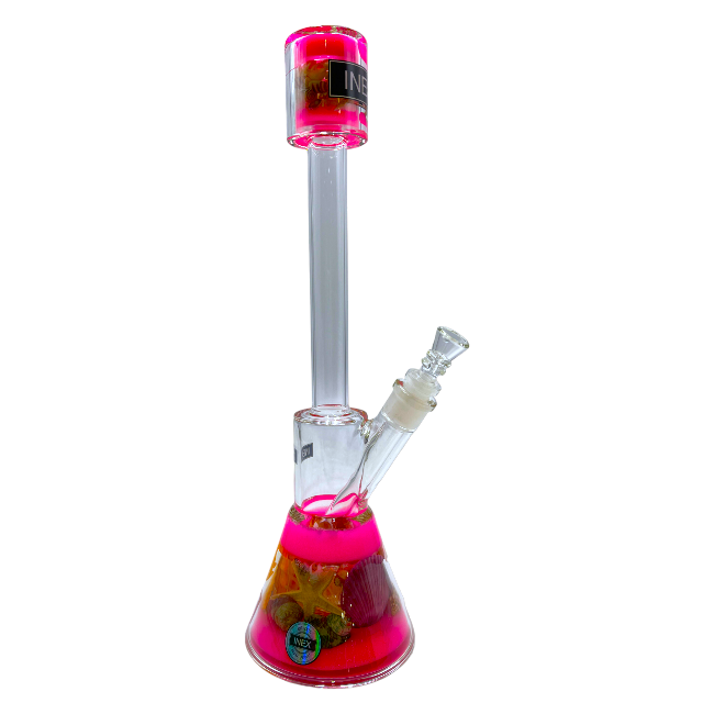 Inex Glass Waterpipe 15" Center Piece Beaker | 101Distributorsga