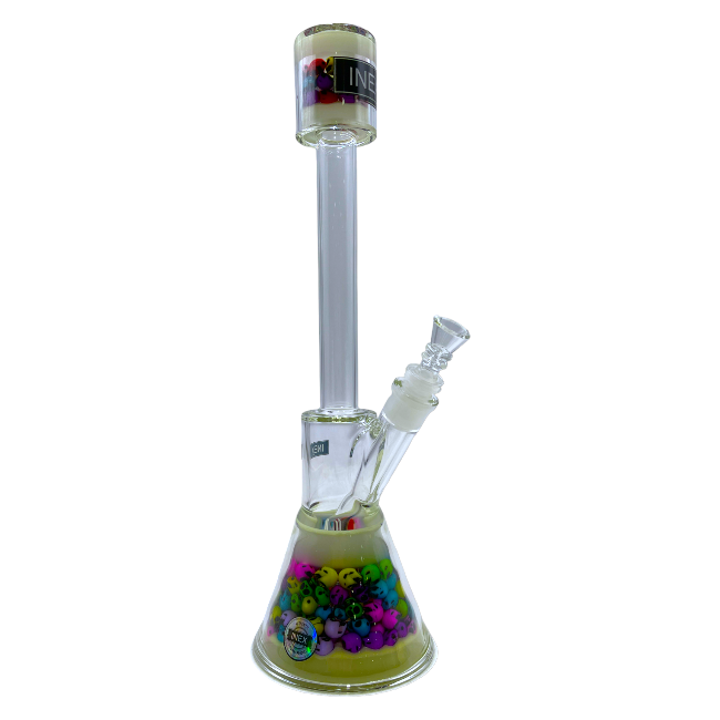 Inex Glass Waterpipe 15" Center Piece Beaker | 101Distributorsga