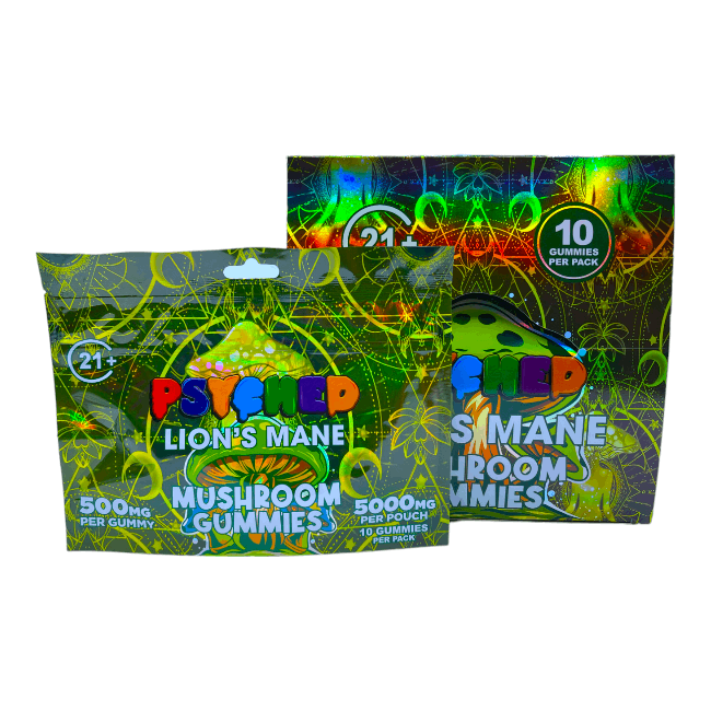 PSYCHED Mushroom Gummies - Delta 500mg | 101Distributorsga