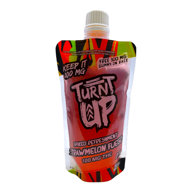 Turnt Up Delta Drink - Spiked Refreshment - THC+D9 | 101Distributorsga