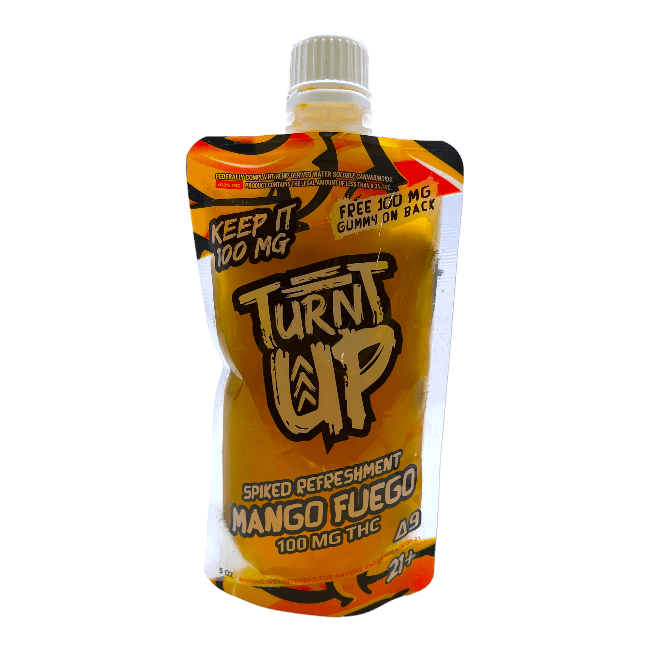 Turnt Up Delta Drink - Spiked Refreshment - THC+D9 | 101Distributorsga