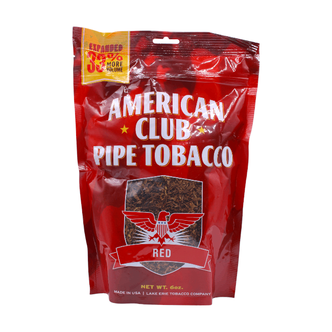AMERICAN CLUB - TOBACCO - TP - LOOSE TOB - PIPE TOB - 6OZ/PK