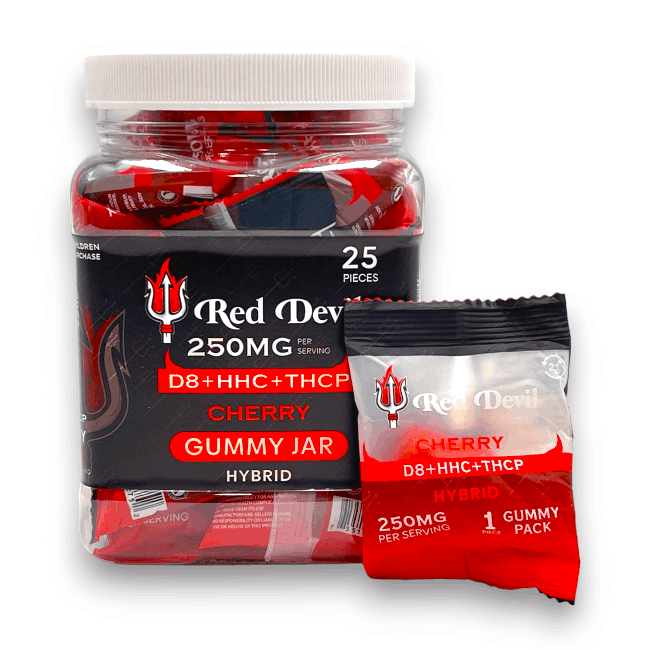 Red Devil Gummies Knockout Blend 250mg