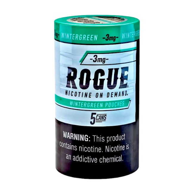 ROGUE - TOBACCO - TP - SMOKELESS - SNUFF - 5CT/PK