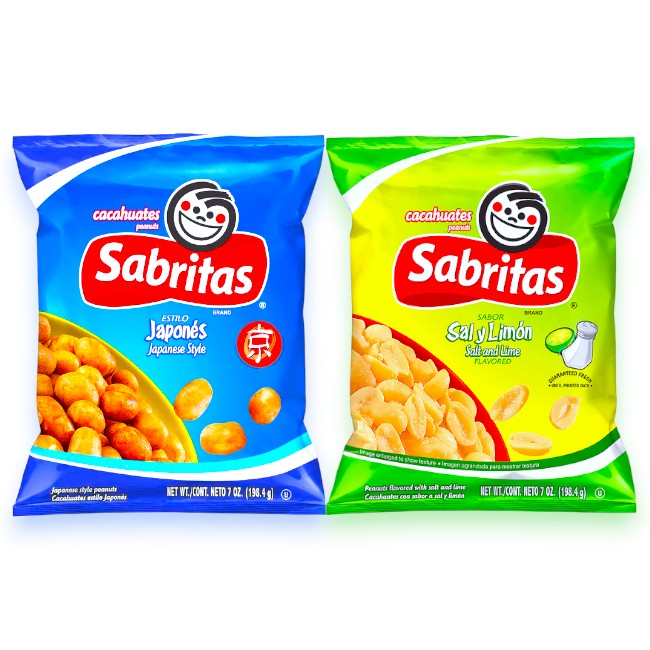 SABRITAS - GROCERY - MEXICAN SNACK - PEANUT - 7.0OZ/PK