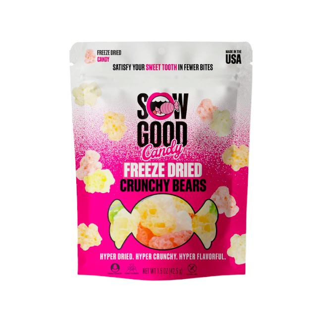 SOW GOOD - GROCERY - CANDY - FREEZE DRIED - 1.5OZ/PK - 24PK/BX