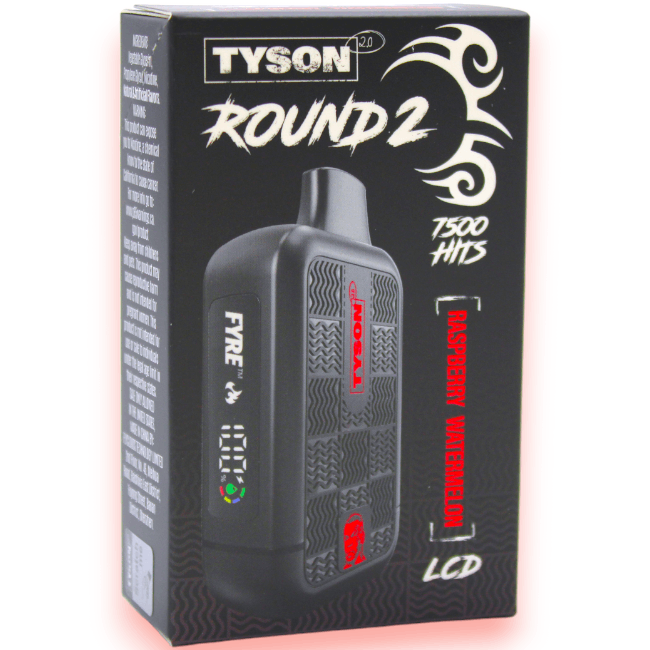 Tyson 2.0 7500 Puffs Round 2 Disposable Vape| 101Distributorsga
