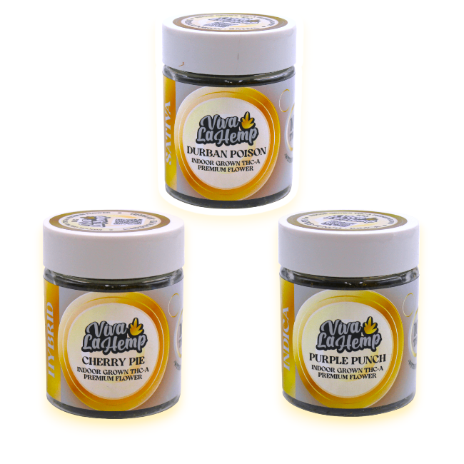 Viva La Hemp THC- A Diamonds Flower 10 gm