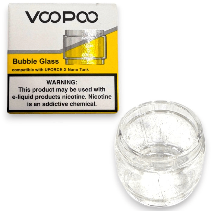 VOOPOO - BUBBLE GLASS - VAPE DEVICE ACC - TANK - 1CT - UFORCE-X NANO TANK