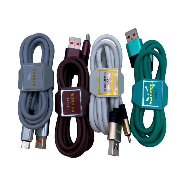 WARNER - SUPREME - PHONE ACC - CABLE - TYPE C - 12CT/BX - ASSORTED
