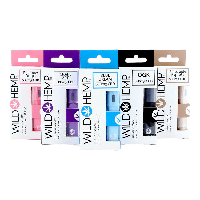 Wild Hemp Disposable CBD Vape | 101Distributorsga