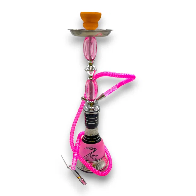 Zebra Smoke Hookah Kit - Flagship - 1 Hose - 29"