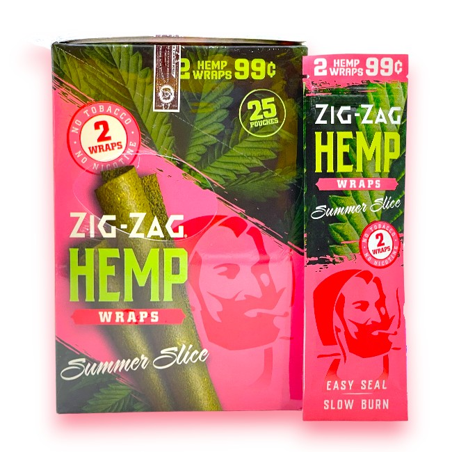 Zig Zag Tobacco Free Hemp Wrap | 101distributorsga