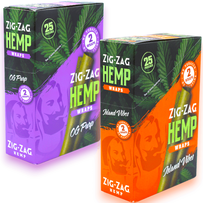 Zig Zag Hemp Wrap - Smoking Accessories |101Distributorsga